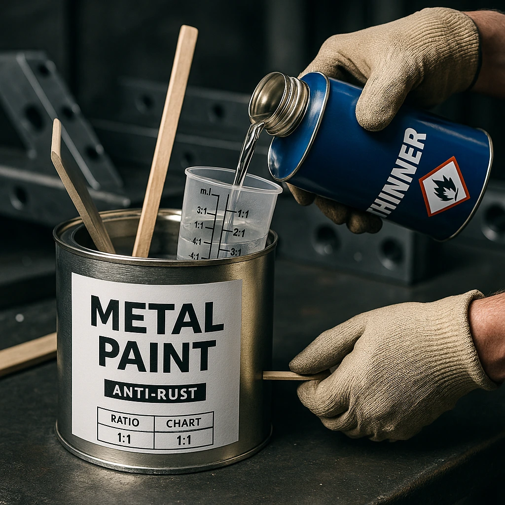 Metal Yüzey Boyama Tiner Oranı: Cleanturk ile Güvenli ve Etkili Çözümler
