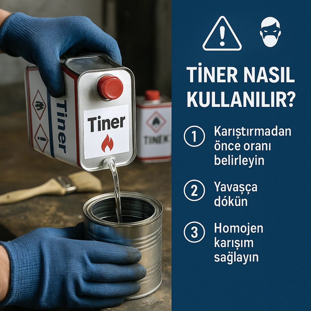Tiner Nasıl Kullanılır? Cleanturk ile Güvenli ve Etkili Uygulama Rehberi