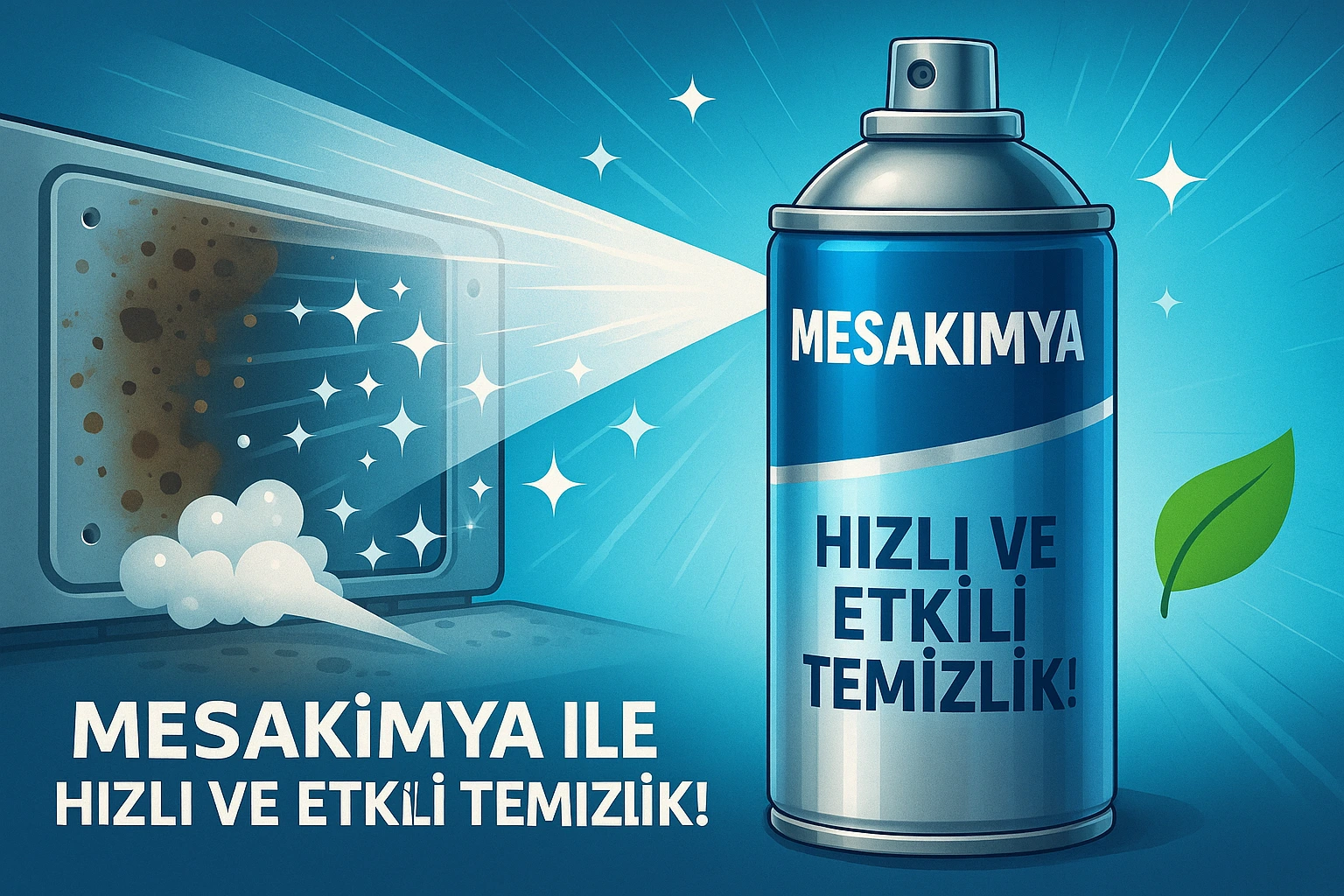 Aerosol Spreyler ile Temizlik ve Bakım Çok Kolay