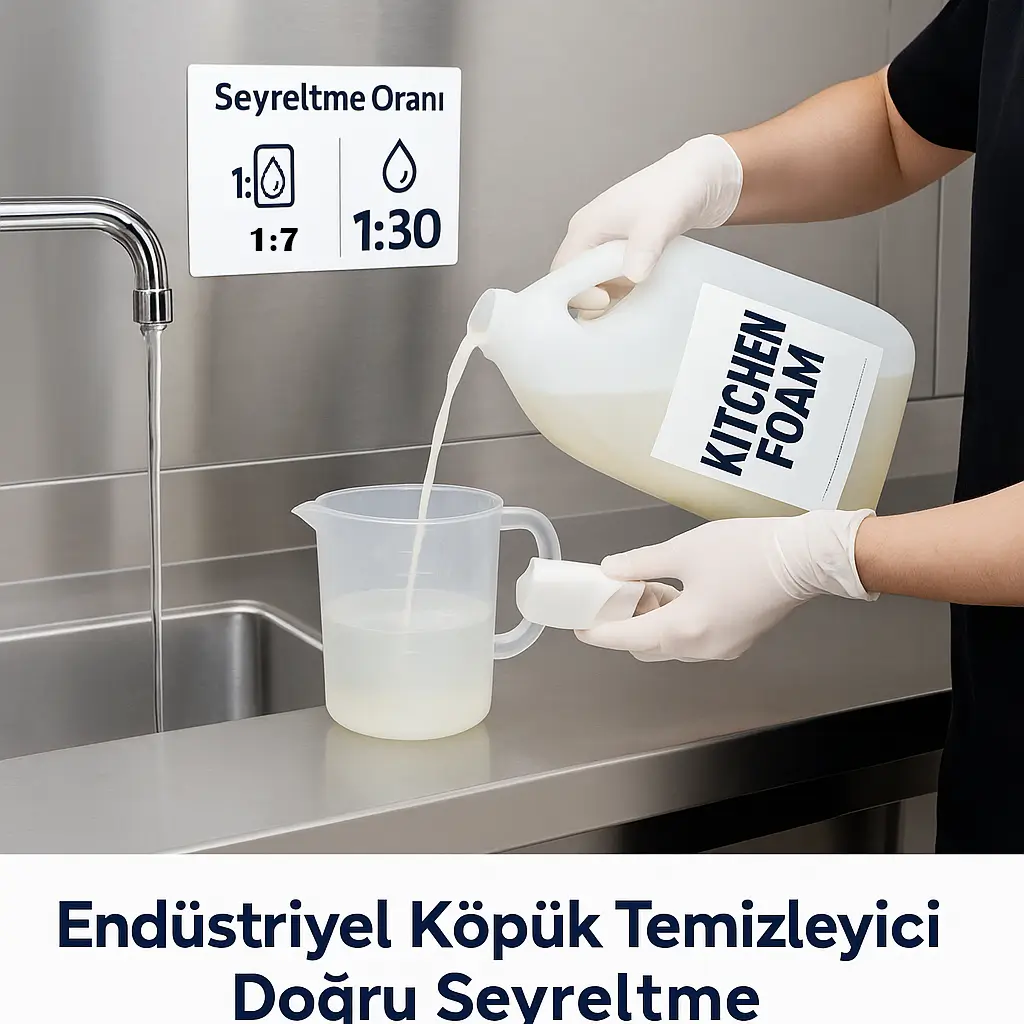 KITCHEN FOAM | Endüstriyel Mutfak Köpük Temizleyici