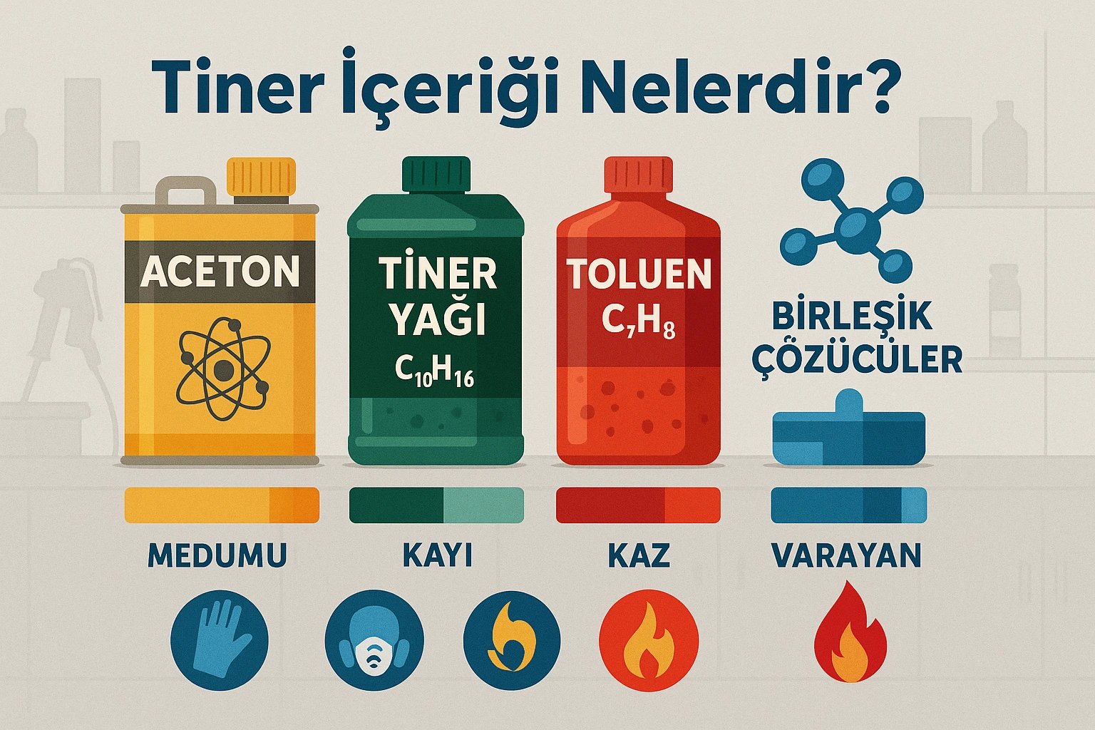 Tiner Kimyasal Formülü Nedir? Mesa Kimya ile Güvenli Alternatifler