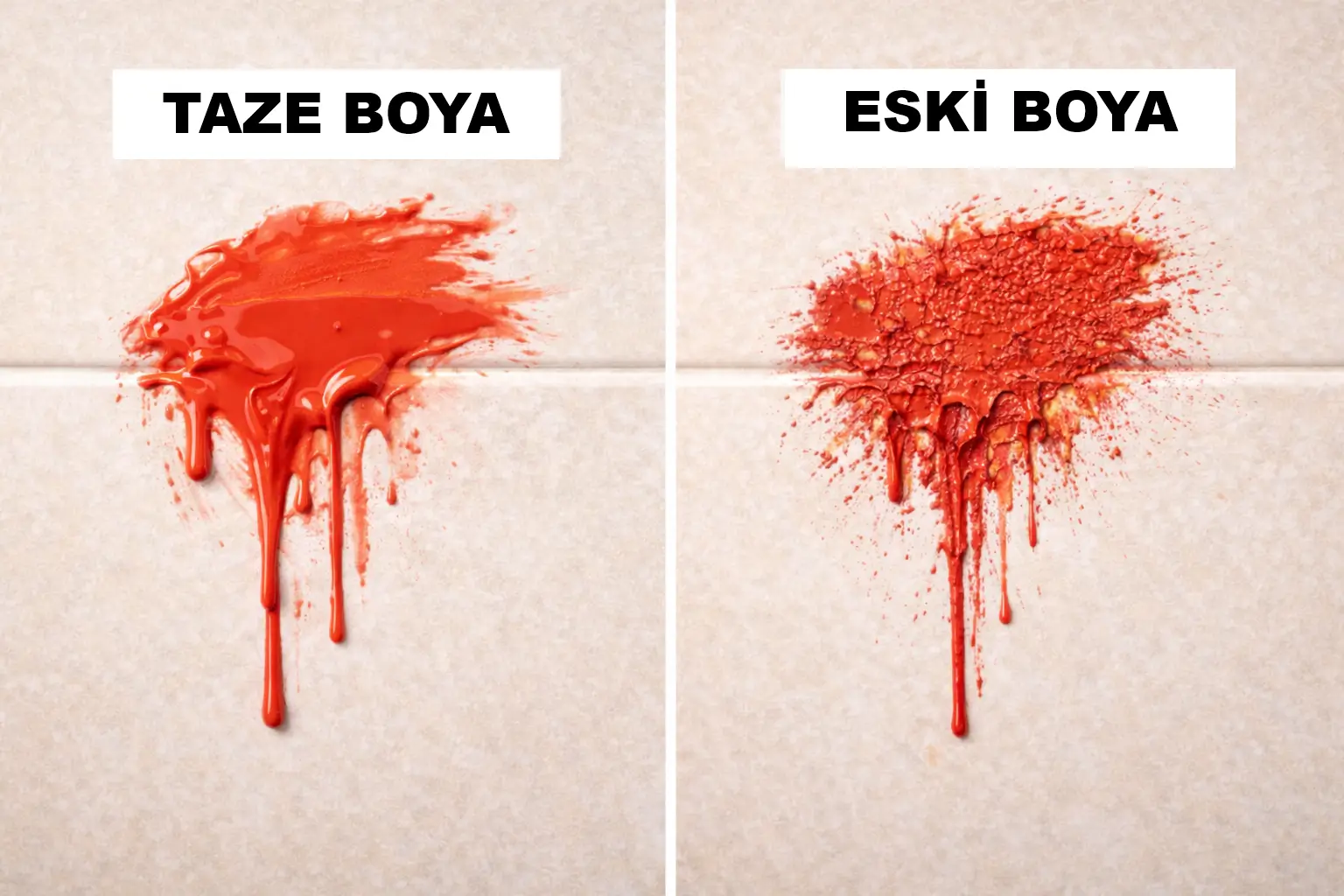 Fayanstan Boya Lekesi Nasıl Çıkar?