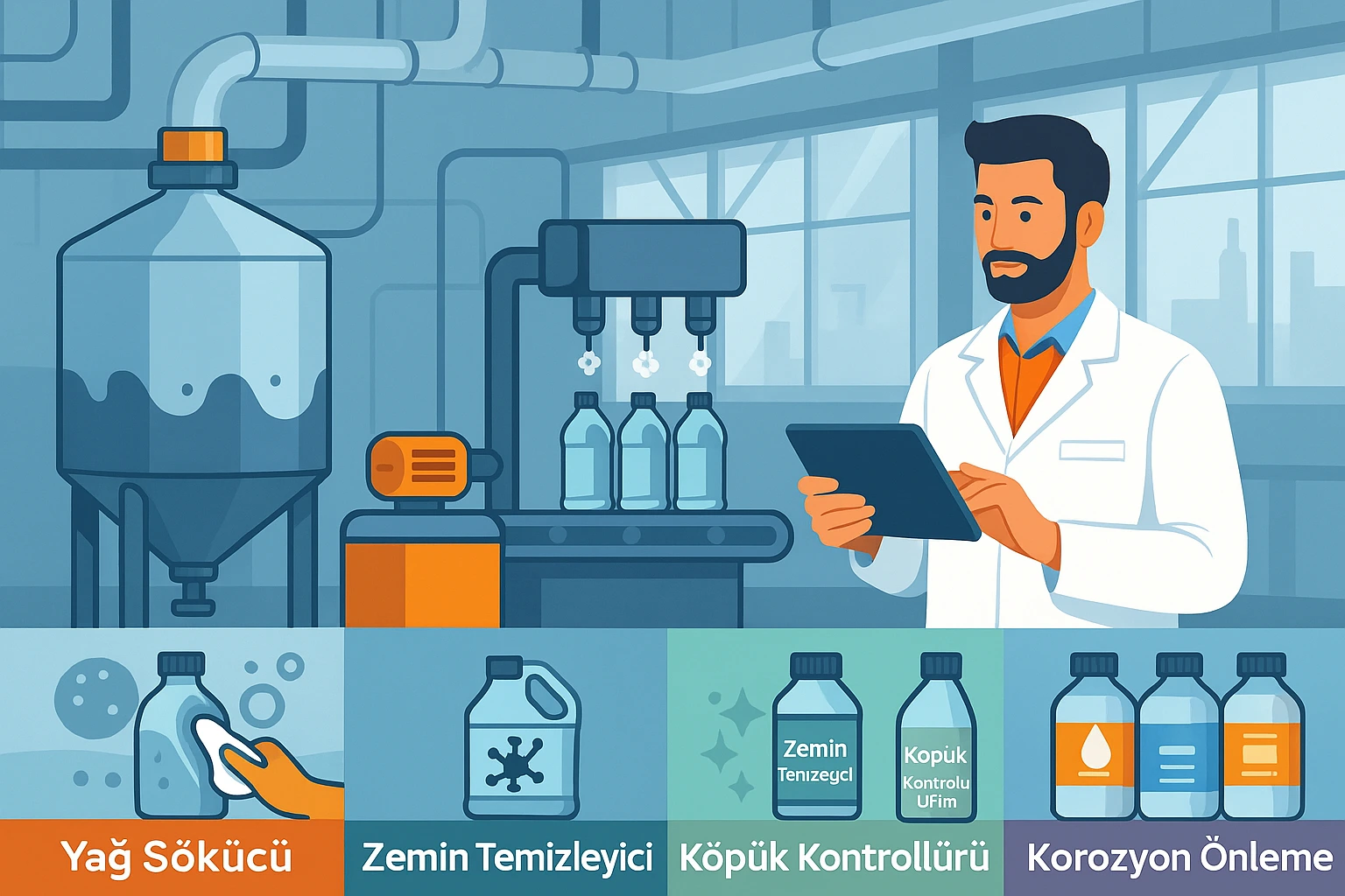 Endüstriyel Temizlik Ürünleri ve Endüstride Temizlik Kimyasallarının ...