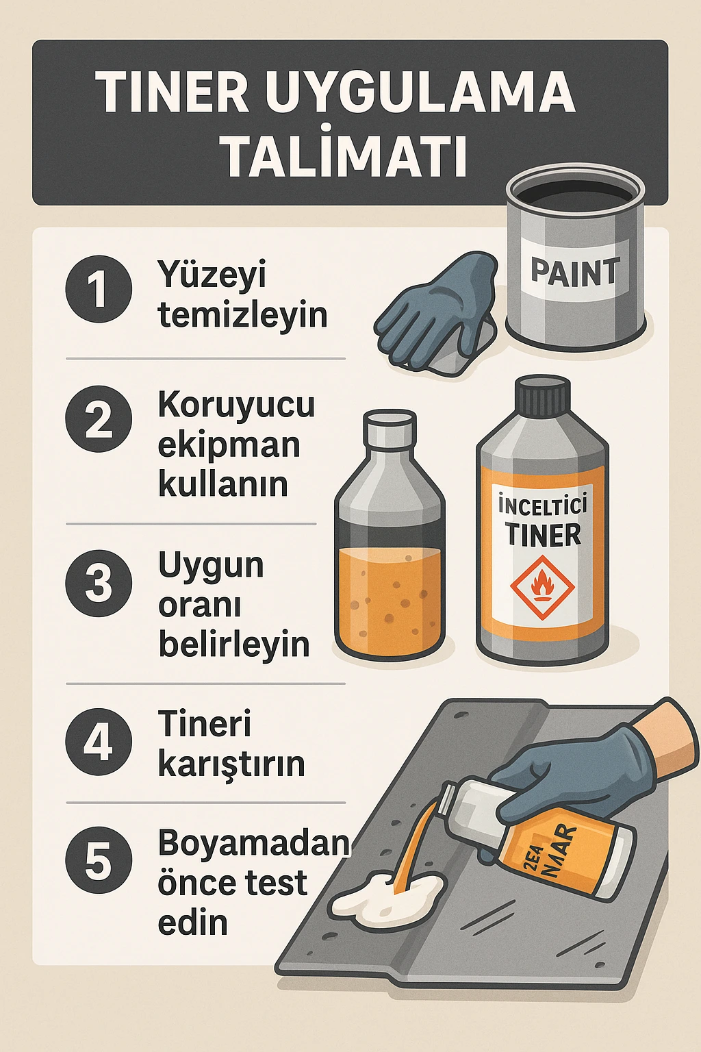 Tiner Nasıl Kullanılır? Cleanturk ile Güvenli ve Etkili Uygulama Rehberi